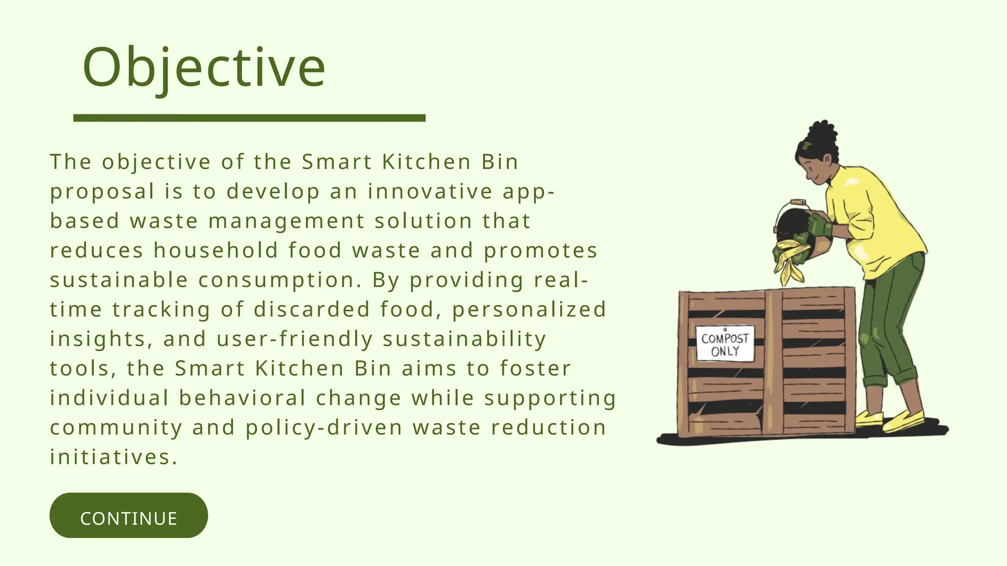 PROJECT PROPOSAL SMART KITCHEN BIN M.I. L. | PPTX