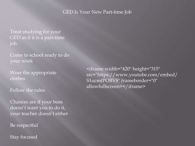 Ged 2014 | PPT