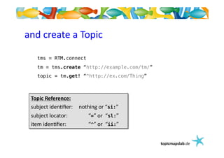 JRuby Topic Maps | PDF