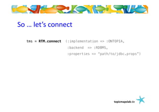 JRuby Topic Maps | PPT | Free Download