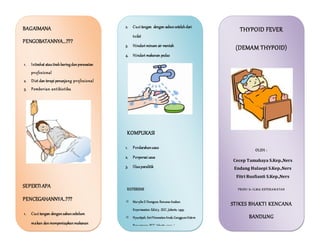 Leaflet thypoid | PPT