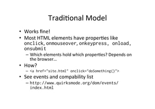 JavaScript and BOM events | PDF