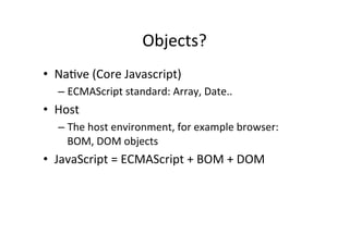 JavaScript and BOM events | PDF