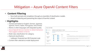 JS-Experts - Cybersecurity for Generative AI | PDF