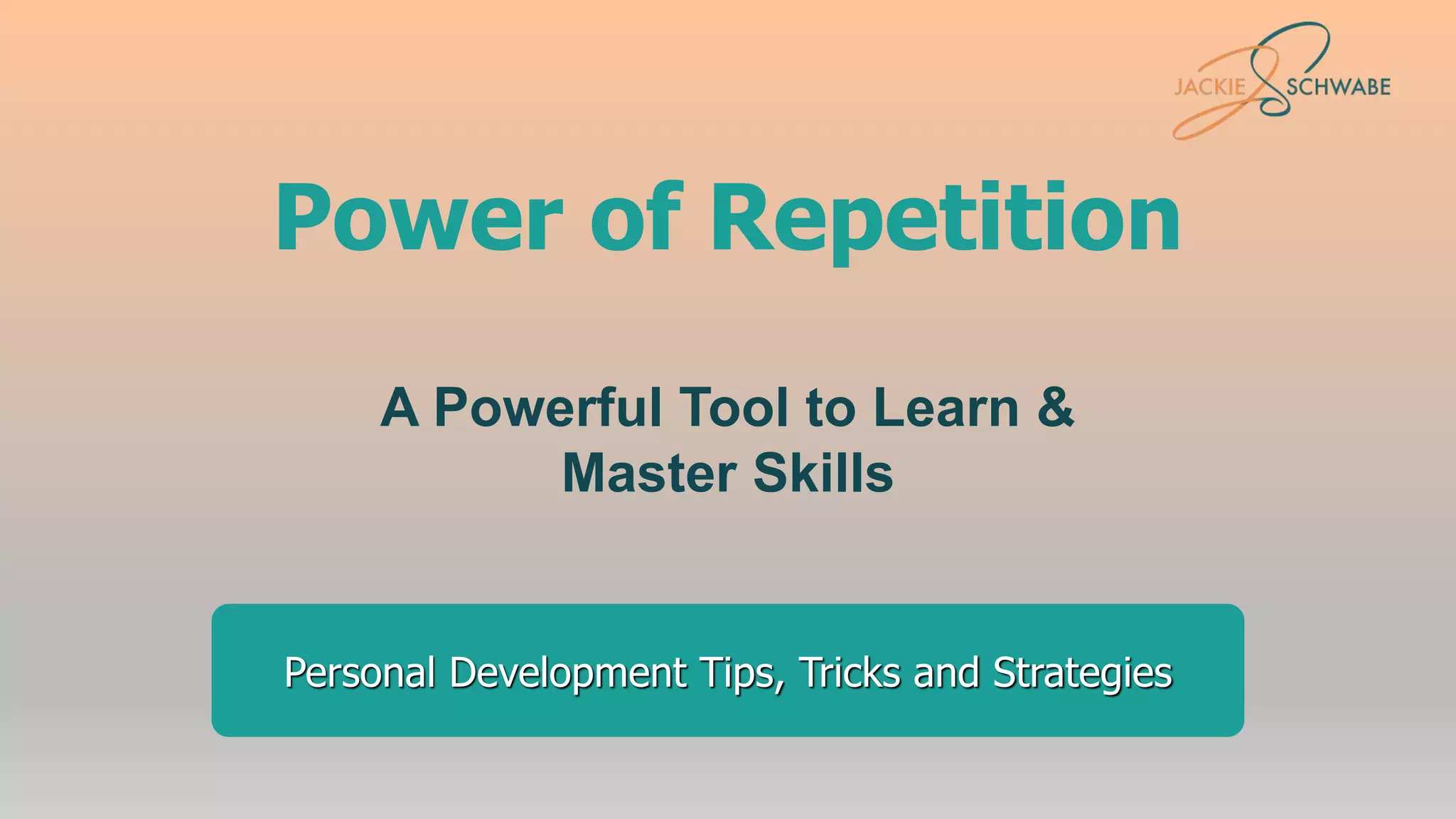 Power of Repetition | PPT