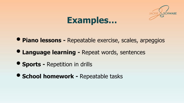 Power of Repetition | PPT