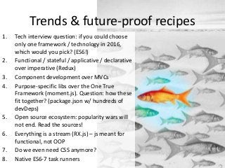 How to survive the JavaScript apocalypse | PPT