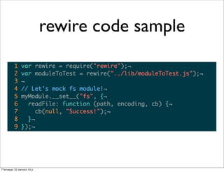 Your project tested #nodejs