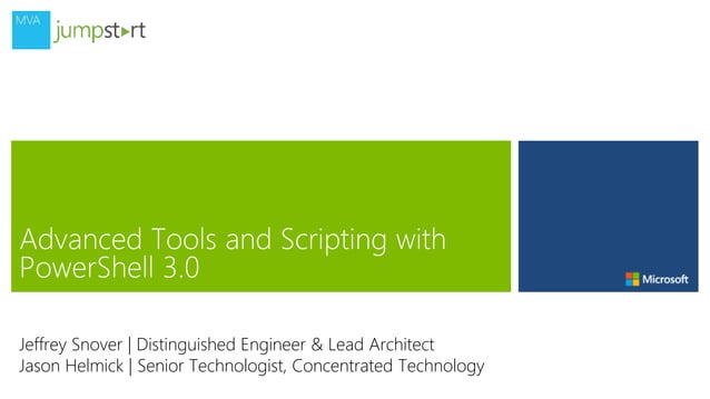 Power Shell - Windows - Advanced Tools 3.0 | PPT