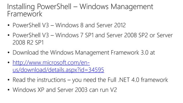 Power Shell - Windows - Advanced Tools 3.0 | PPT