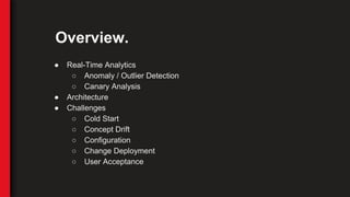 Real time analytics @ netflix | PPTX