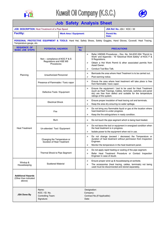 Jsa heat-treatment | DOC