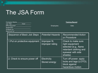 JSA_For_MINERS_Penn_State_9-10.ppt