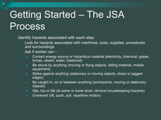 JSA_For_MINERS_Penn_State_9-10.ppt