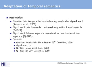Inclusion of Temporal Semantics over Keyword-based Linked Data Retrieval | PPT