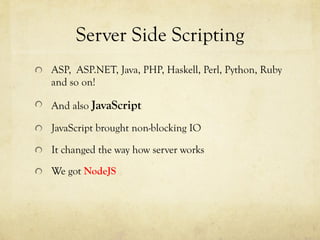 Server Side Apocalypse, JS | PPT