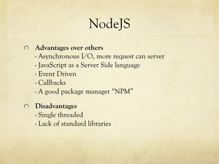 Server Side Apocalypse, JS | PPT