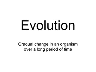Evolution notes | PPT