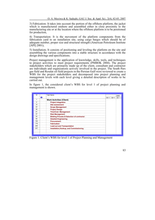 Construction Planning of an Offshore Petroleum Platform | PDF