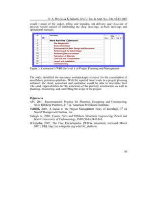 Construction Planning of an Offshore Petroleum Platform | PDF