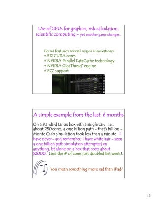 JSB presentation | PDF | Computer Software and Applications | Computing