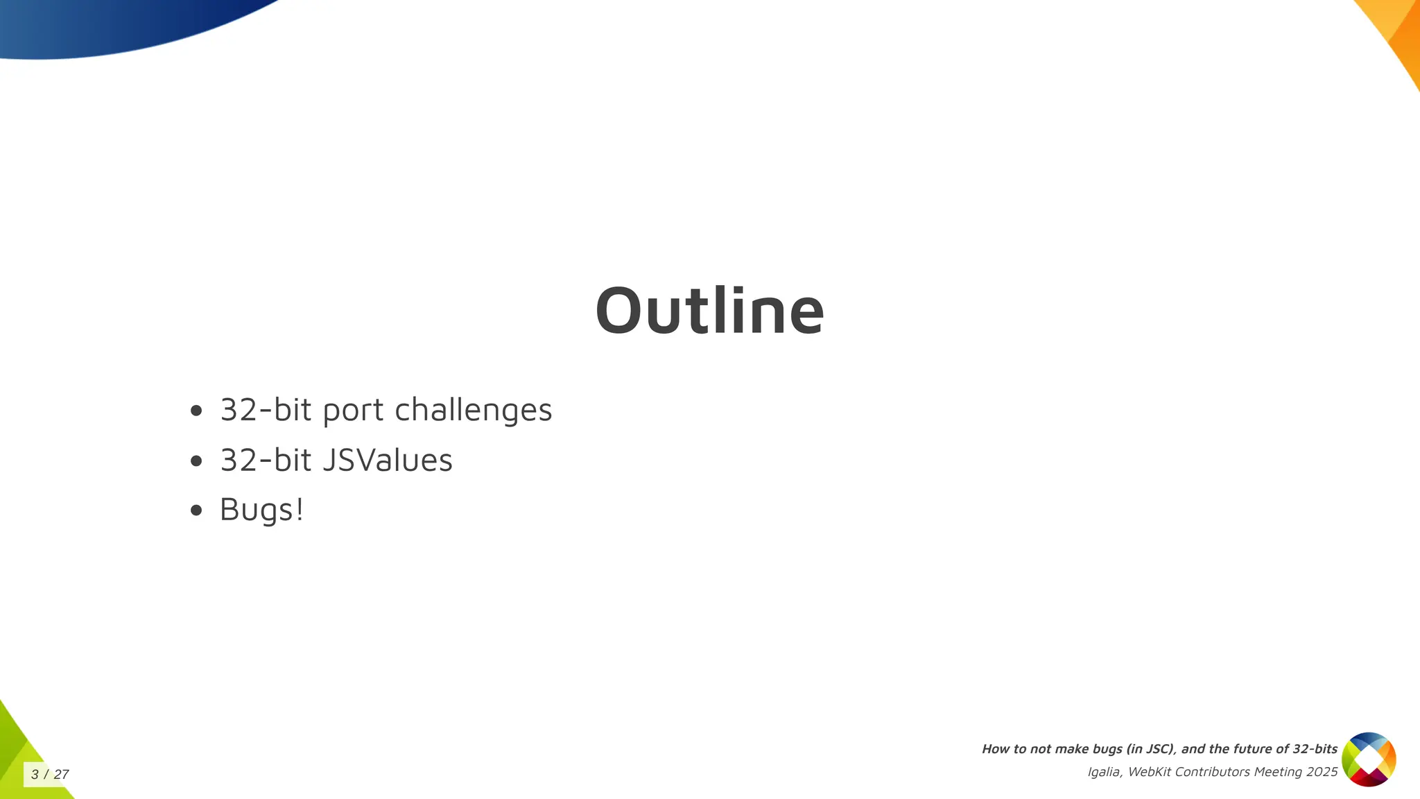 How to not make bugs (in JSC), and the future of 32-bits | PDF