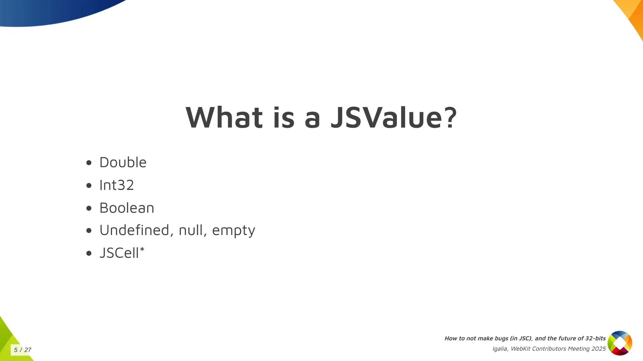 How to not make bugs (in JSC), and the future of 32-bits | PDF