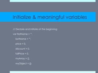 Js c1 best practices | PPT