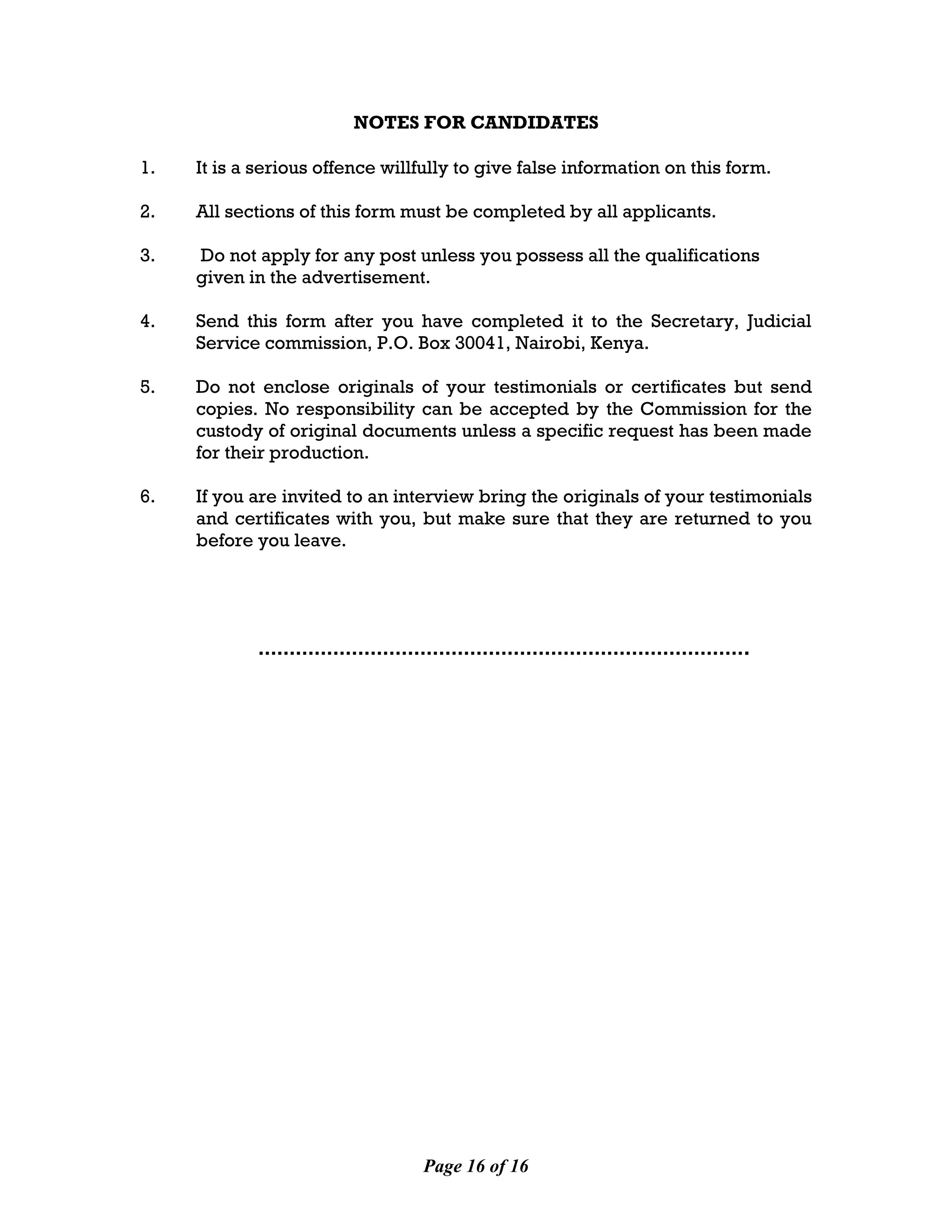 Jsc 2 application for employement form non public servants | PDF