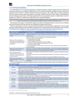 Increasing the Probability of Success with Continuous Risk Management | PDF