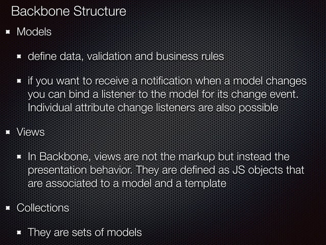 Javascript Client & Server Architectures | PPT