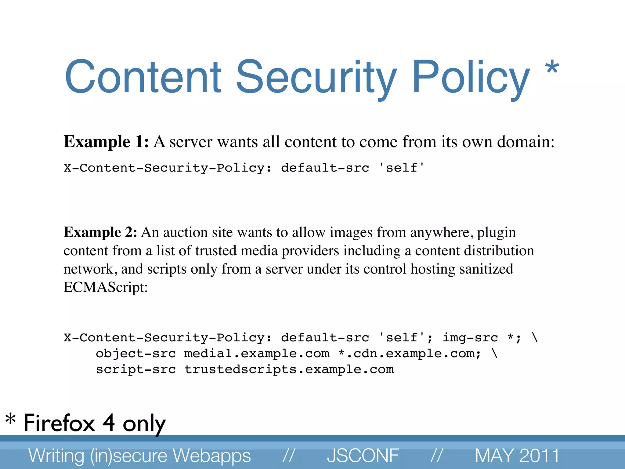 Writing An Insecure Webapp In 3 Easy Steps Ppt 4556