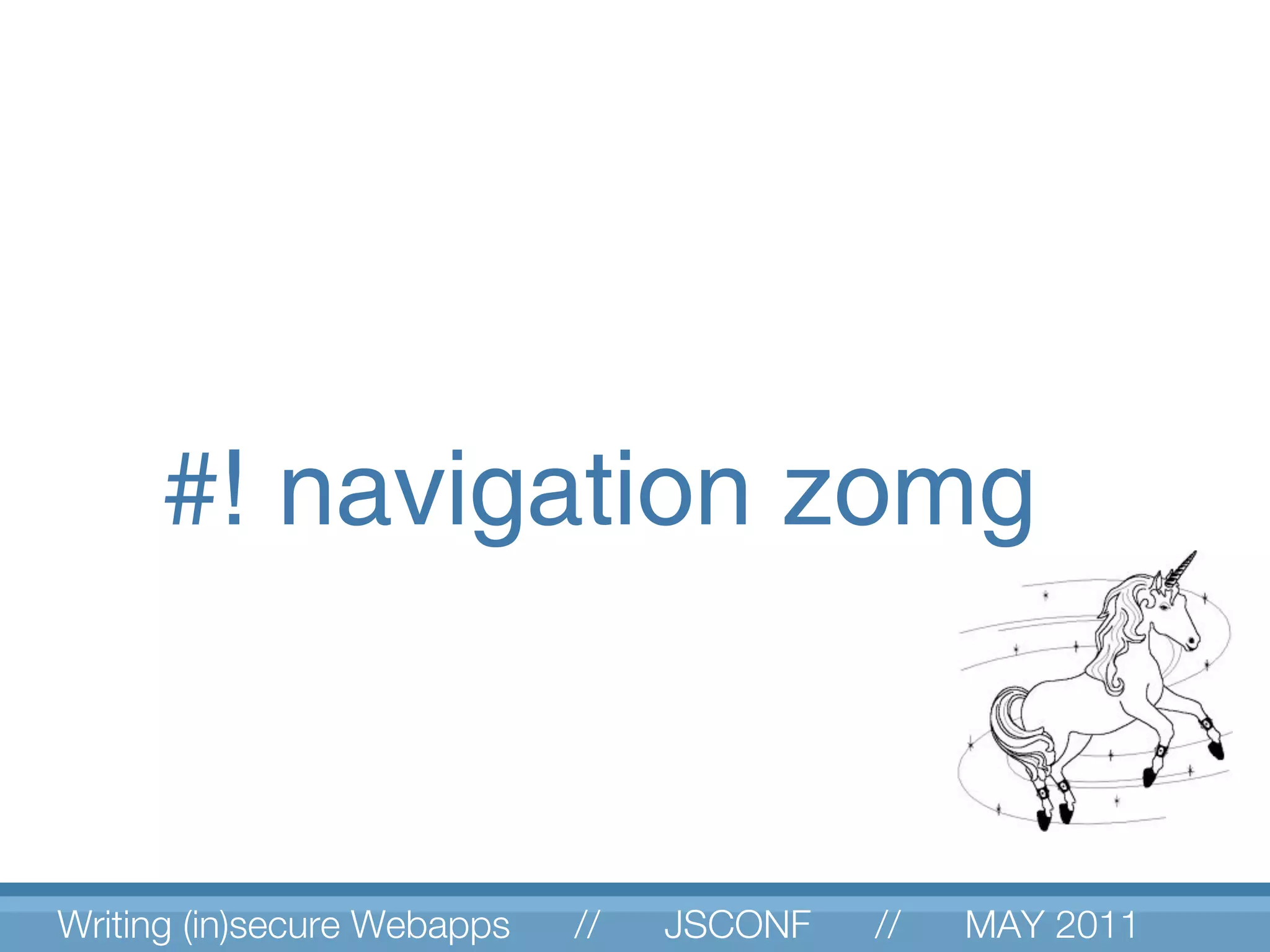 Writing an (in)secure webapp in 3 easy steps | KEY | Web Design and HTML | Internet