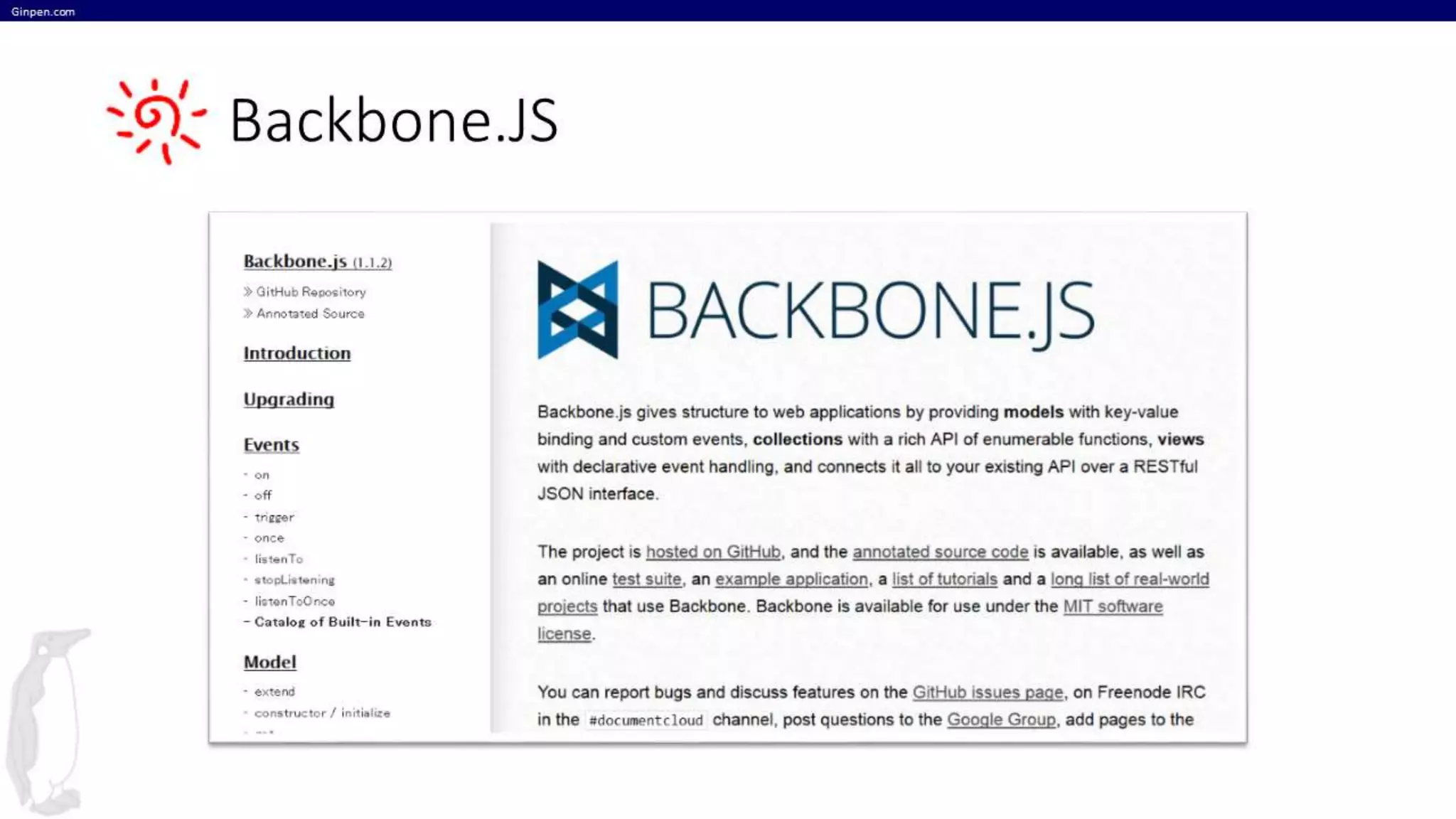 JSConf.Asia 2014 - Minimal Model-View Methods | PPT
