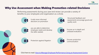 How to Leverage Assessments for Employee Promotion | PPTX