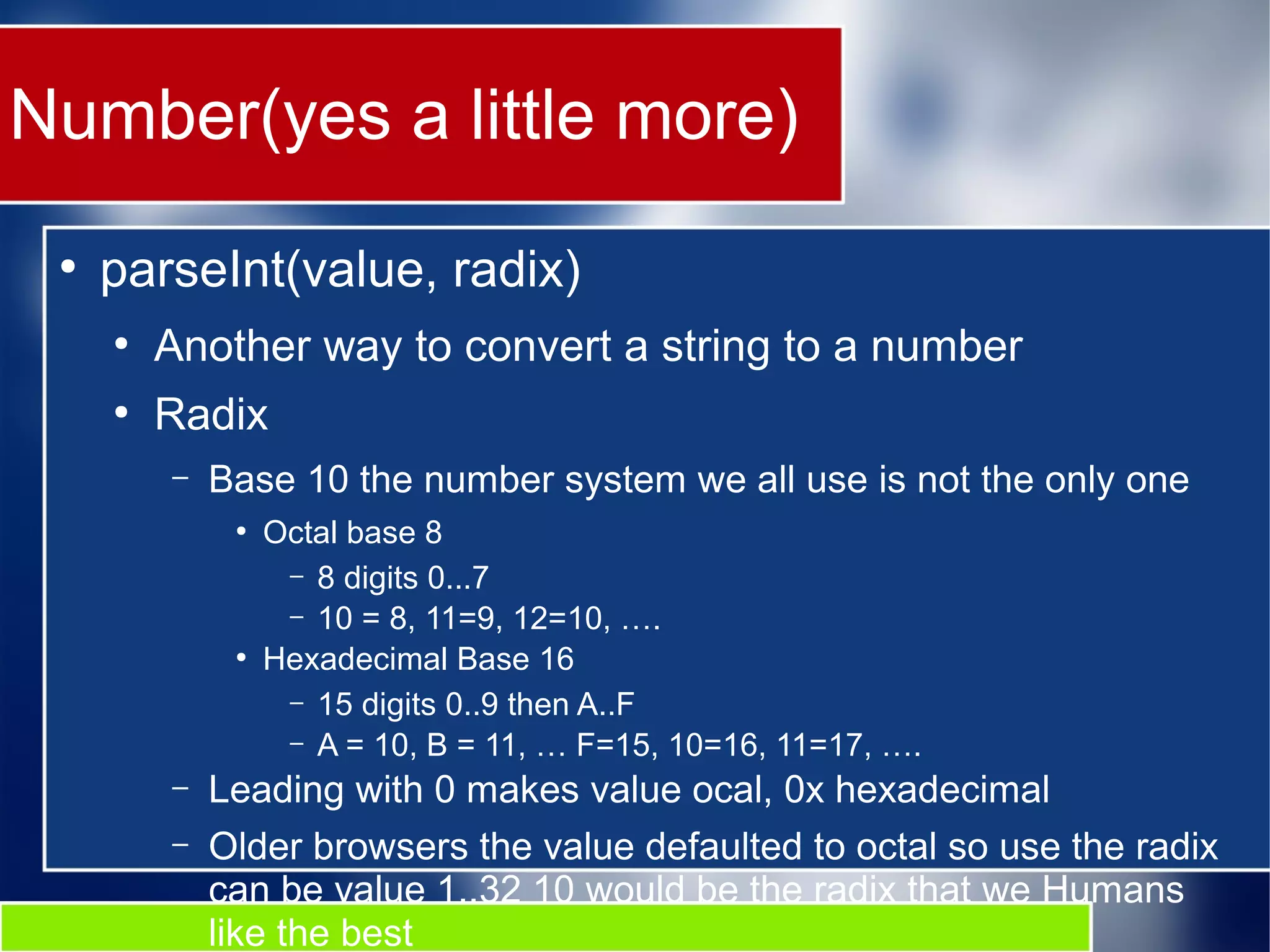 JavaScript Data Types | PPT