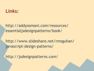 Js design patterns | PPT