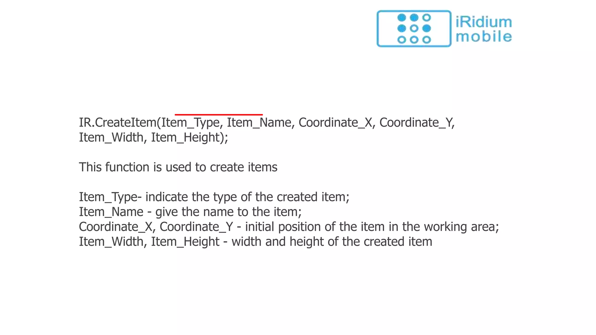 iRidium Script: Interfaces | PPTX