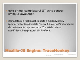 Js engine performance | PPT