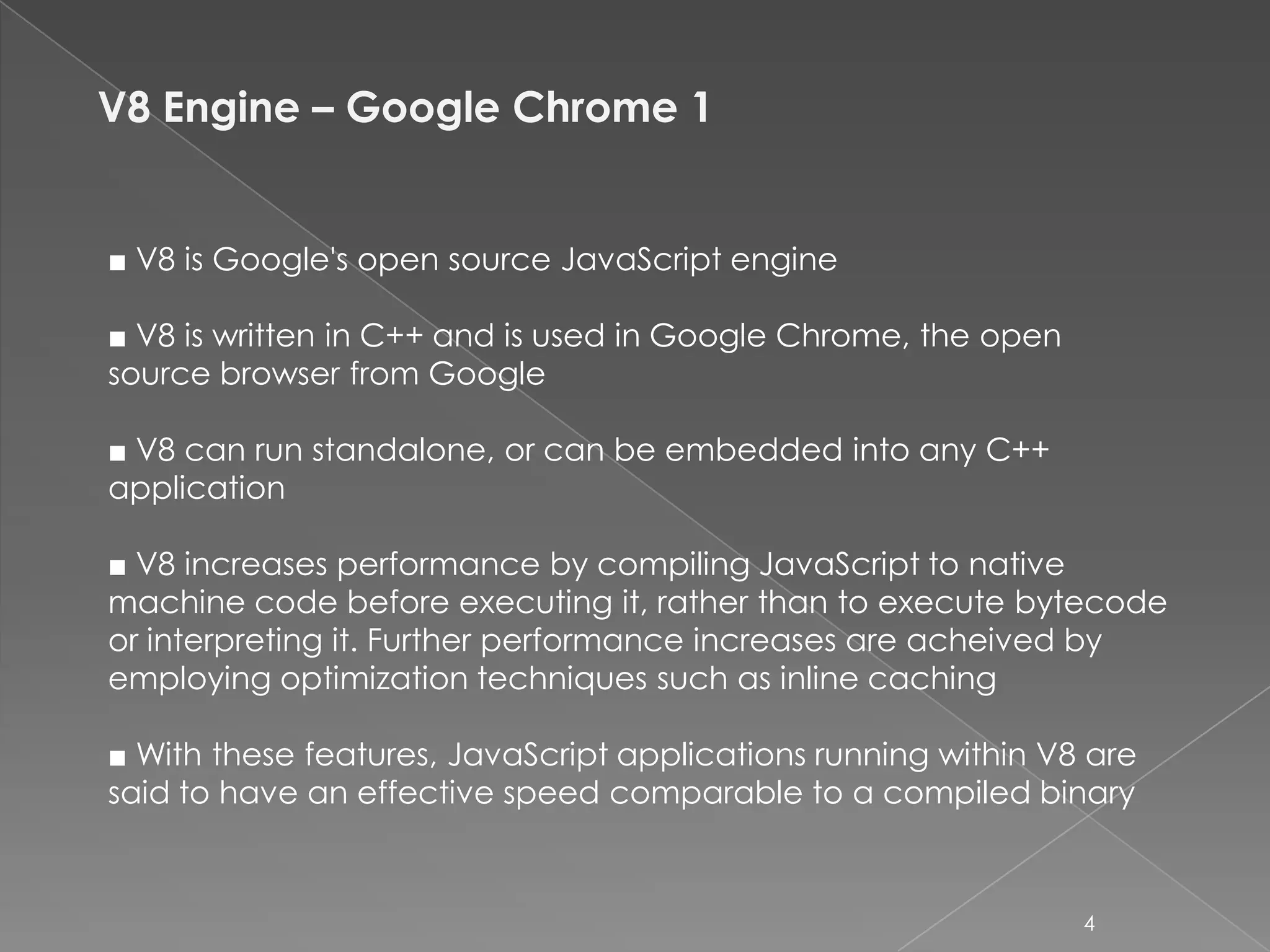 Js engine performance | PPTX