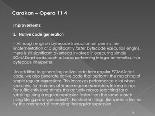 Js engine performance | PPT