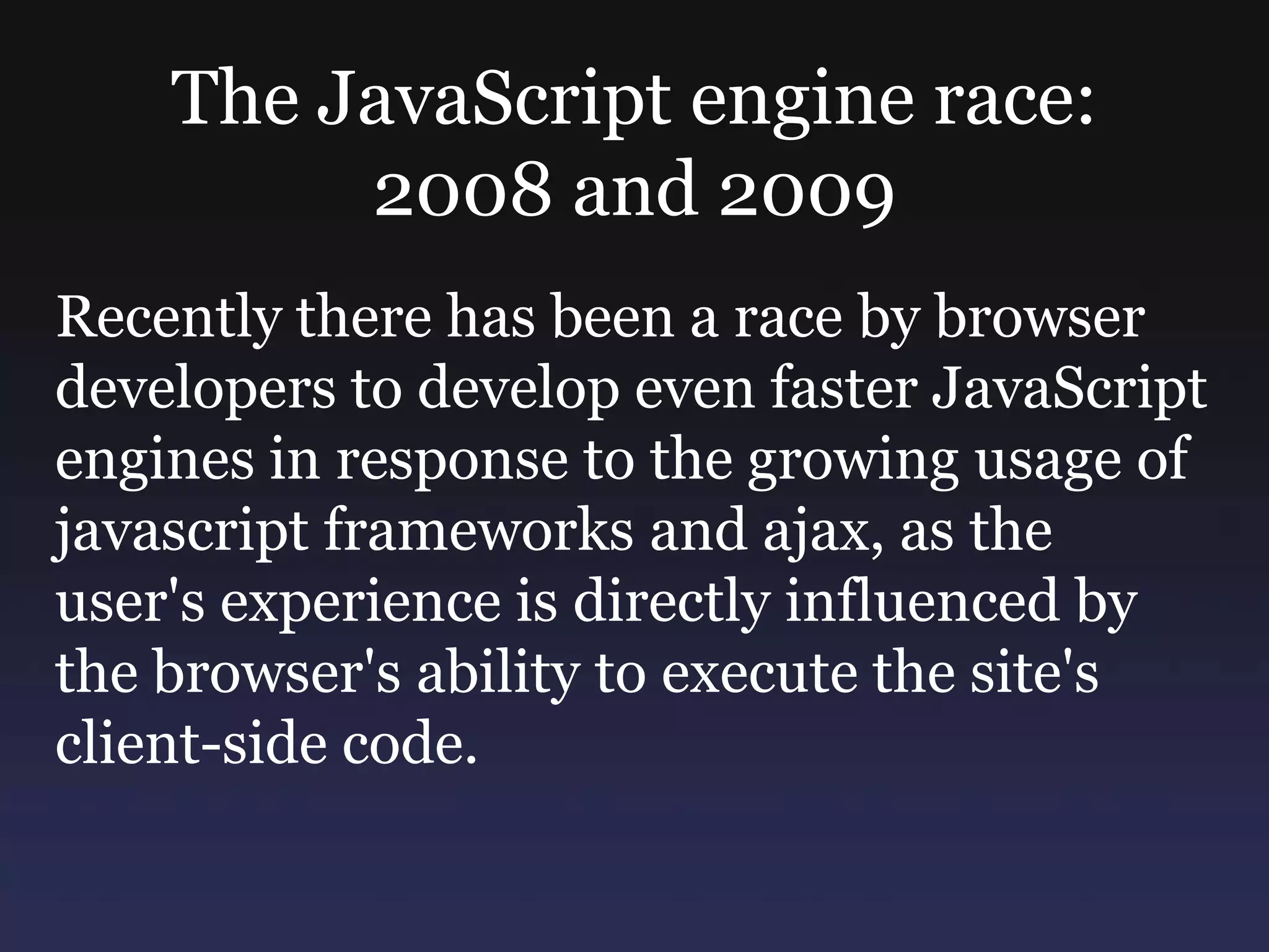Js engines | PPT