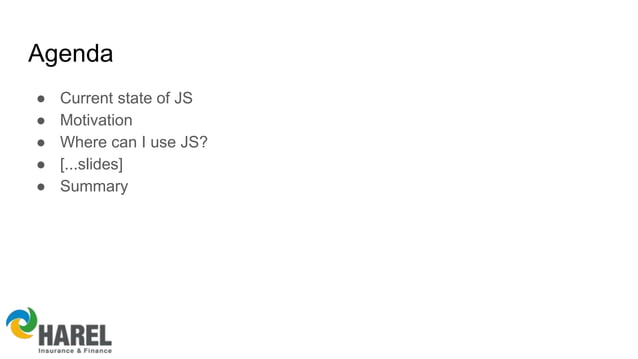 Js everywhere (Georgy Bunin) | PPT