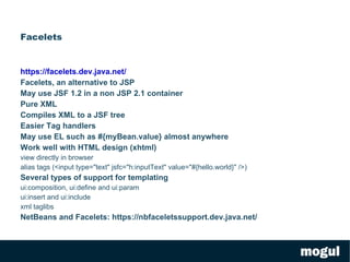 Java Server Faces 1.2 presented (2007) | PPT