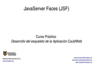 Desarrollo con JSF | PPT