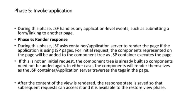 JSF.pptx | Web Design and HTML | Internet
