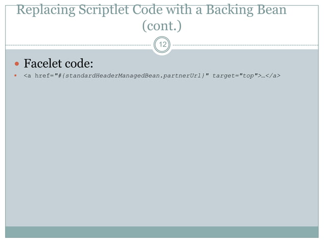 Migrating from JSF1 to JSF2 | PPTX