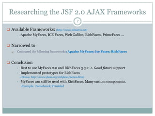 Migrating from JSF1 to JSF2 | PPTX