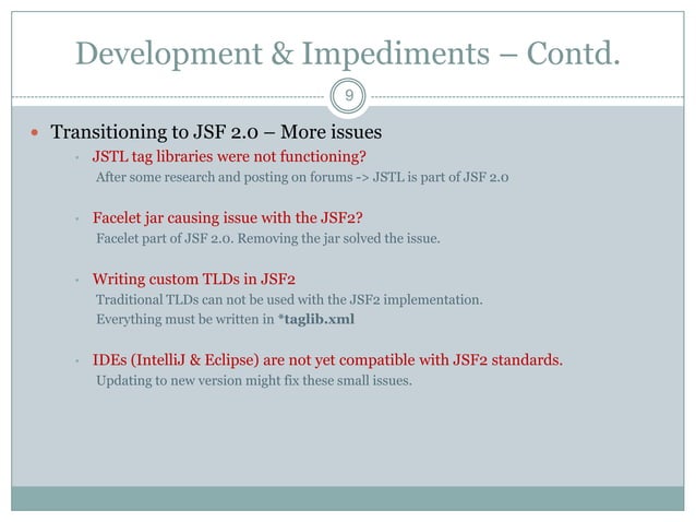 Migrating from JSF1 to JSF2 | PPTX