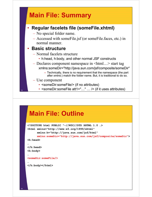 Jsf2 composite-components | PDF